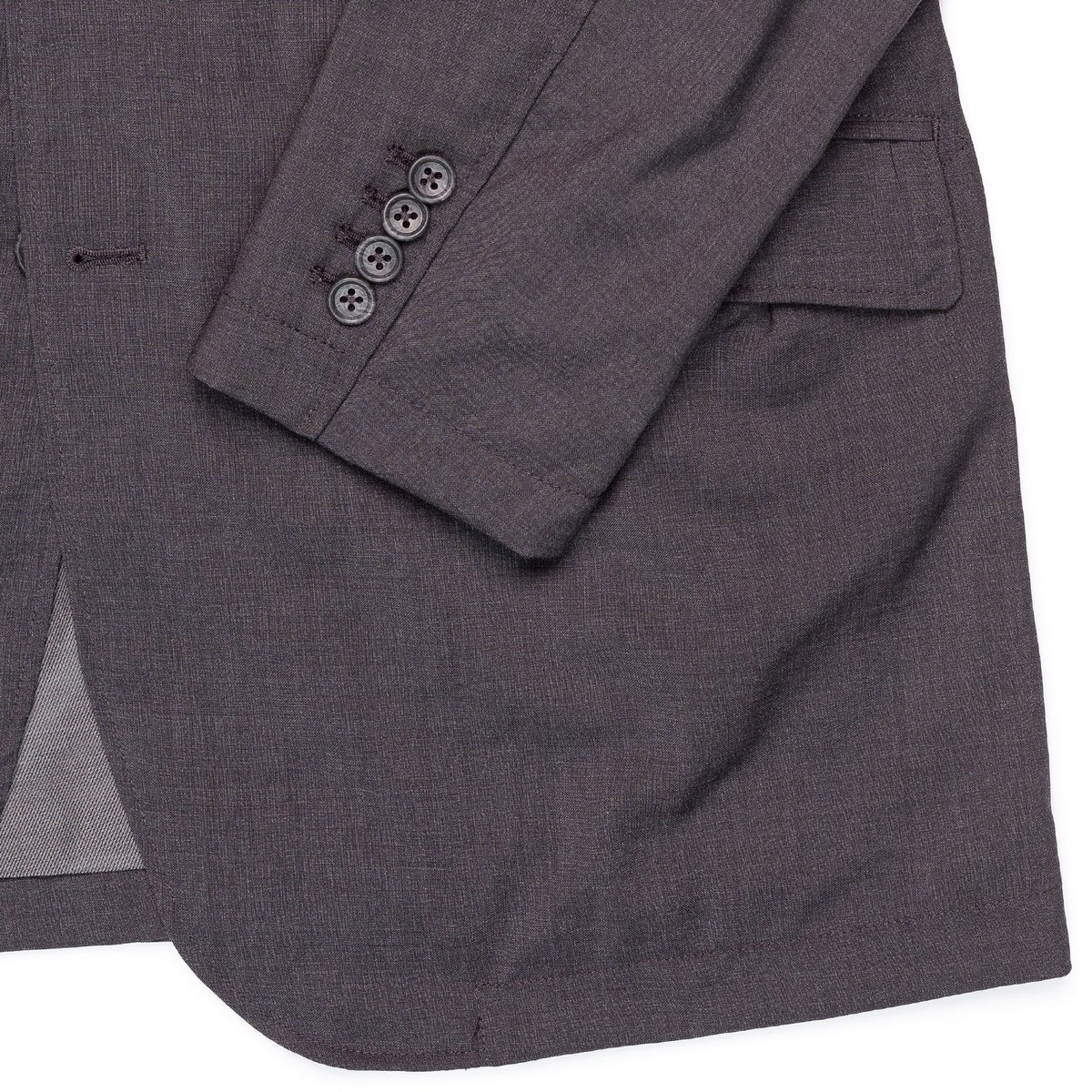 Engineered Garments Andover Jacket - Grey Tropical Wool | Garmentory