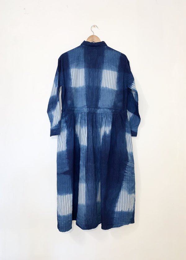 Ichi Antiquites Hand Dyed Itajime Dress | Garmentory