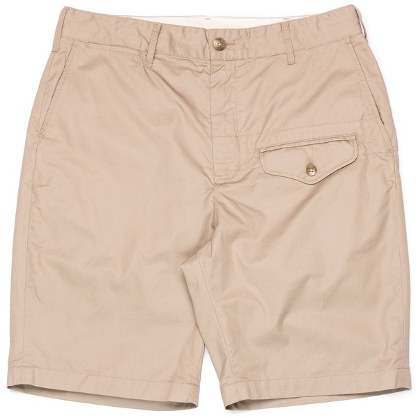 Engineered Garments Ghurka Short - Khaki High Count Twill | Garmentory