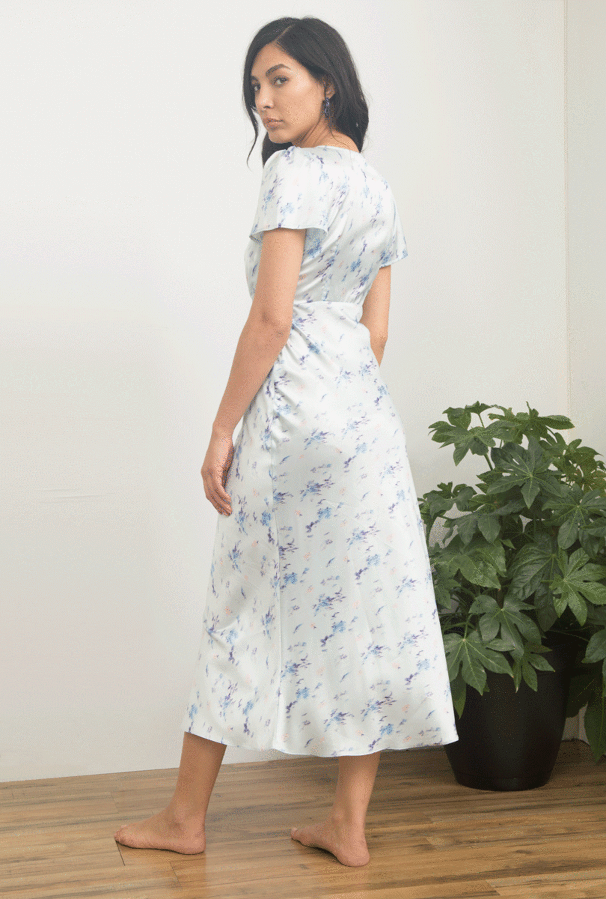 Azalea Lucy Floral Maxi Dress - Sky | Garmentory