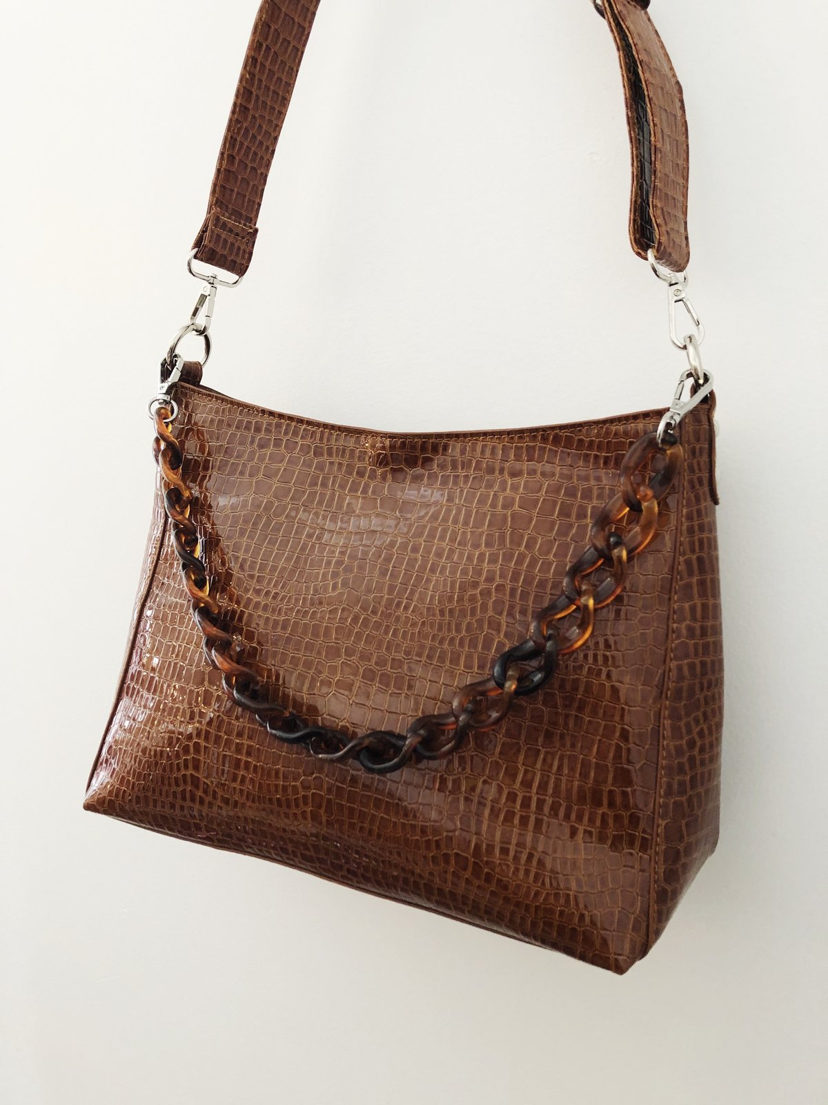 HVISK AMBLE CROCO - CHOCOLATE | Garmentory