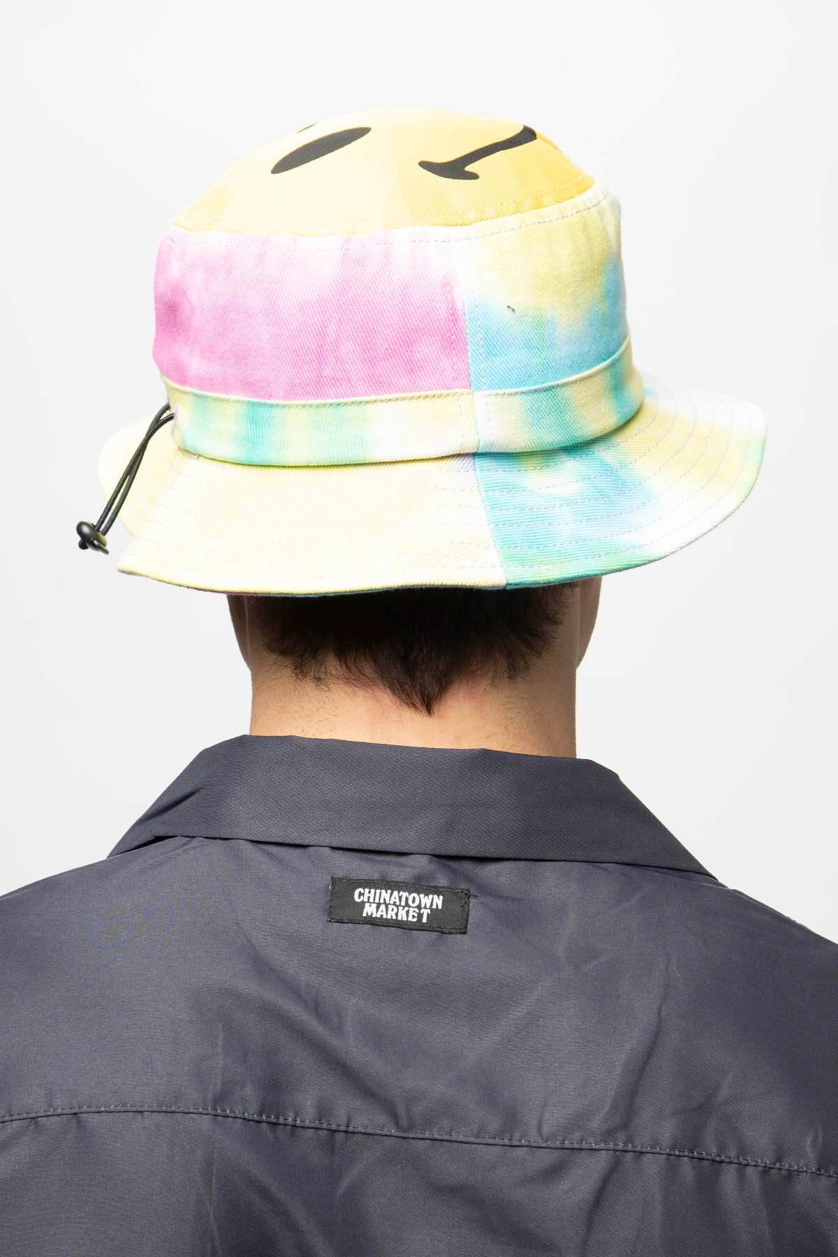 Chinatown Market Smiley Bucket Hat - Tie Dye | Garmentory
