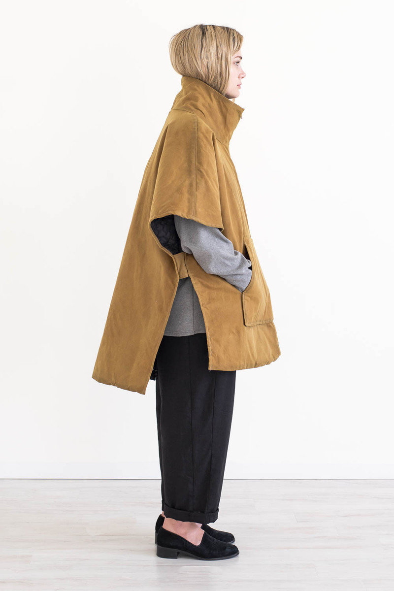 REIFhaus Cascadia Poncho in Waxed Canvas | Garmentory