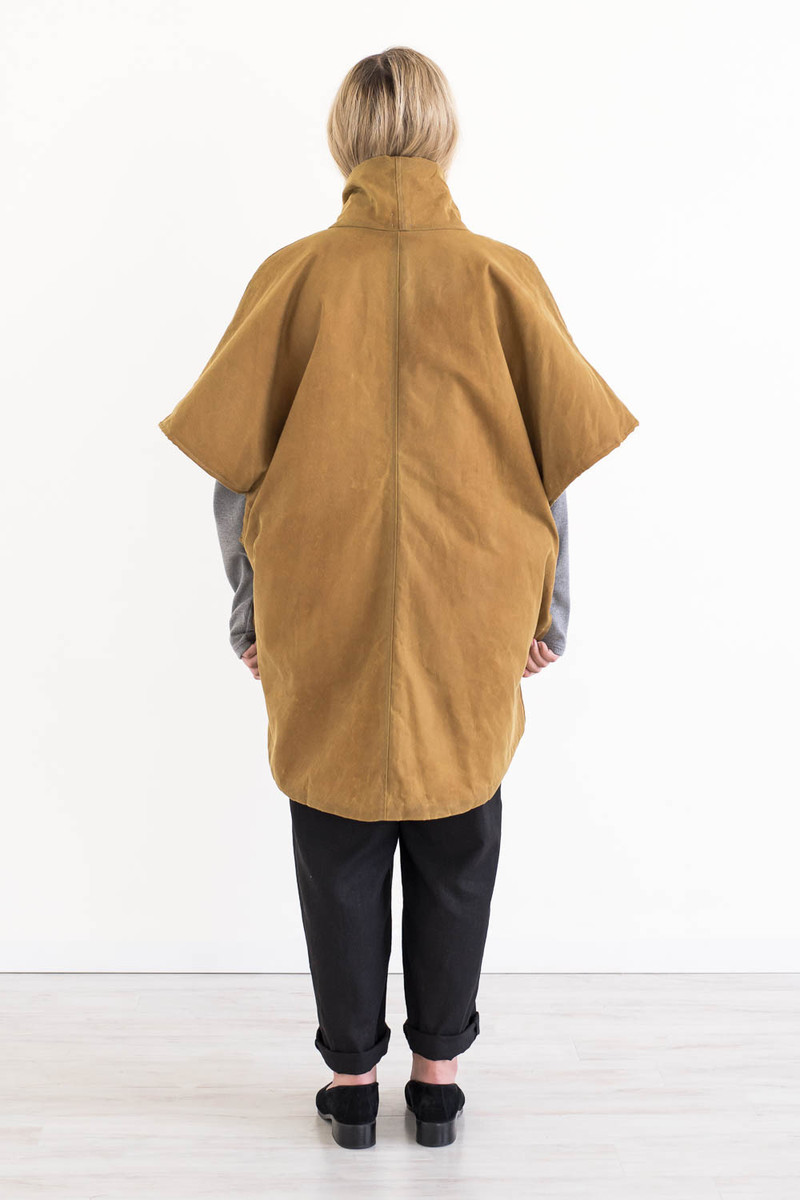 REIFhaus Cascadia Poncho in Waxed Canvas | Garmentory