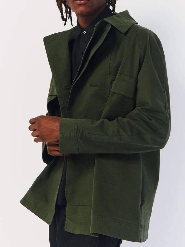 Henrik Vibskov Tanoi Jacket - Swamp Green | Garmentory