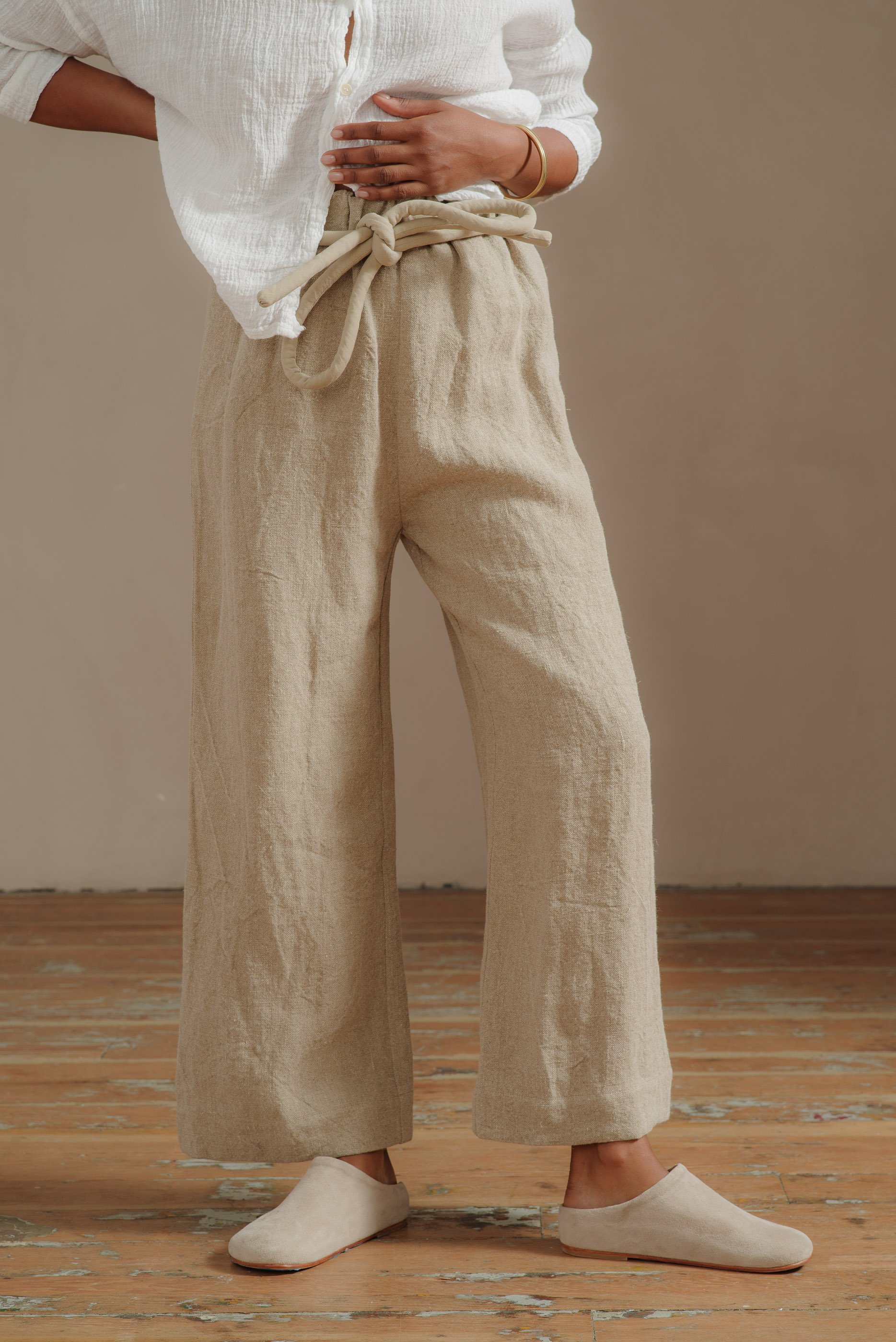 Lauren Manoogian Burlap Pants | Garmentory