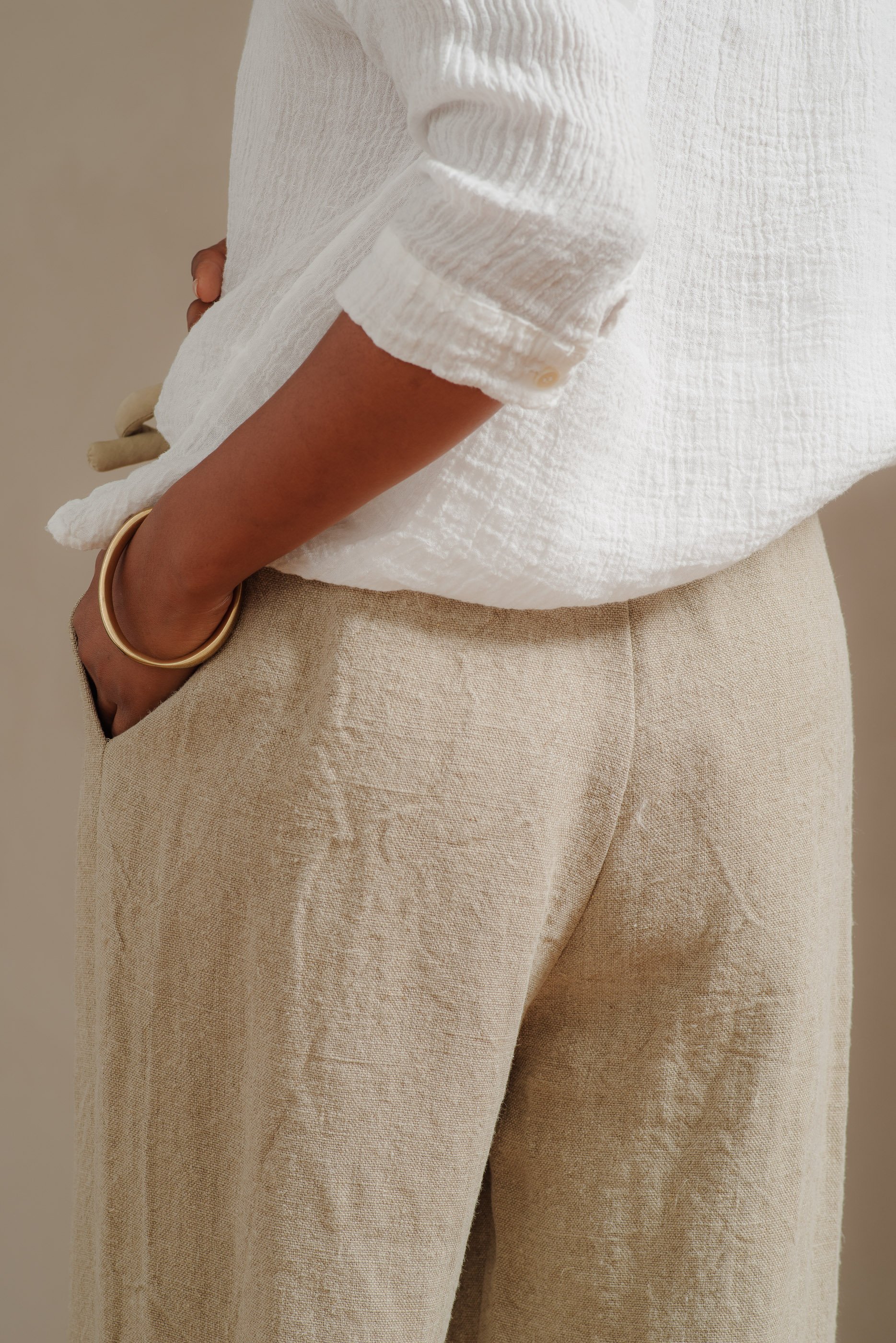 Lauren Manoogian Burlap Pants | Garmentory