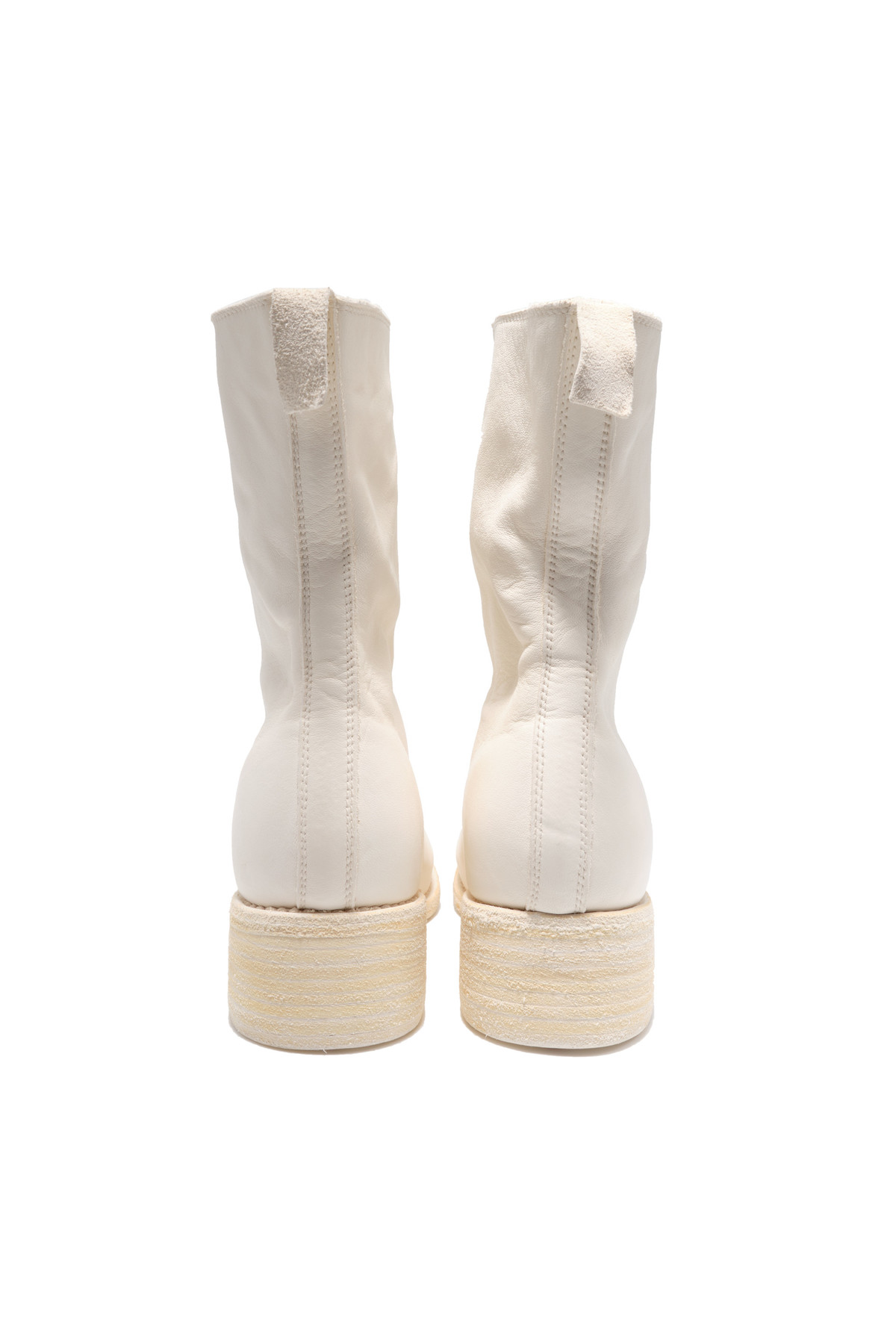 Guidi PL2 front zip white boots | Garmentory