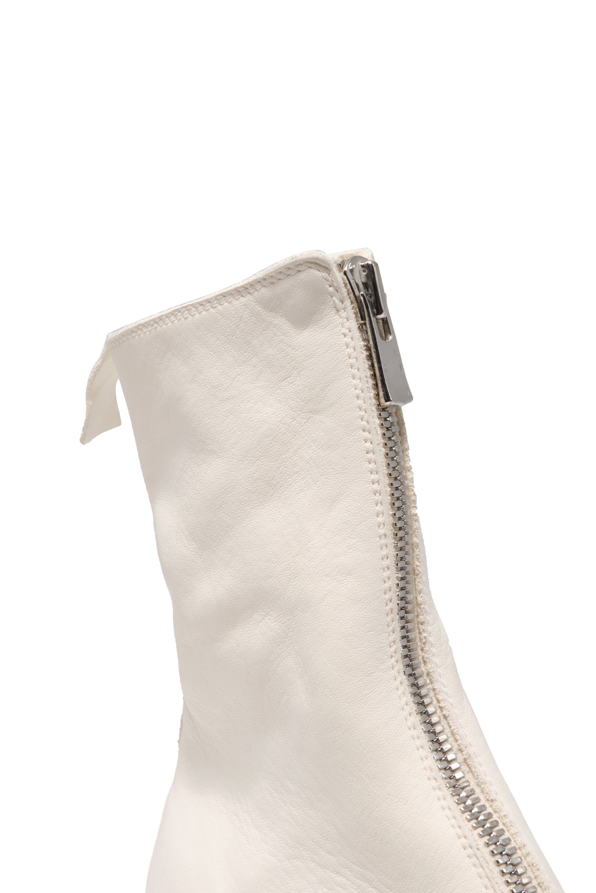 Guidi PL2 front zip white boots | Garmentory