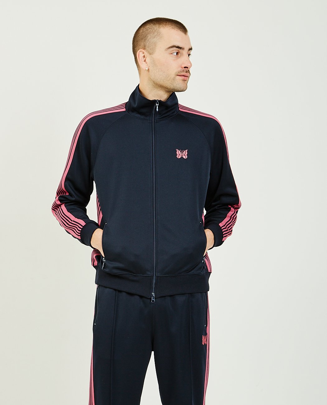 Needles Poly Smooth Track Jacket - NAVY | Garmentory