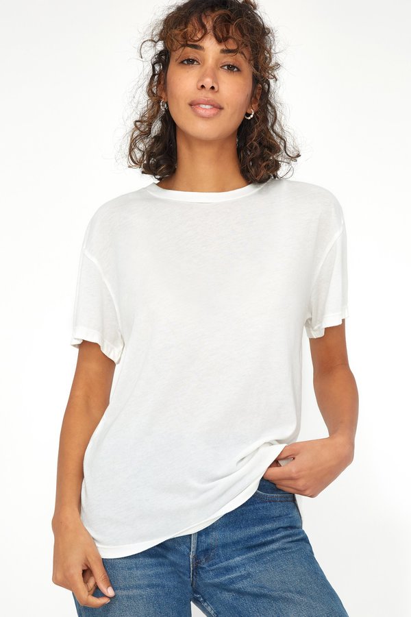 Lacausa Kai Tee - Whitewash | Garmentory
