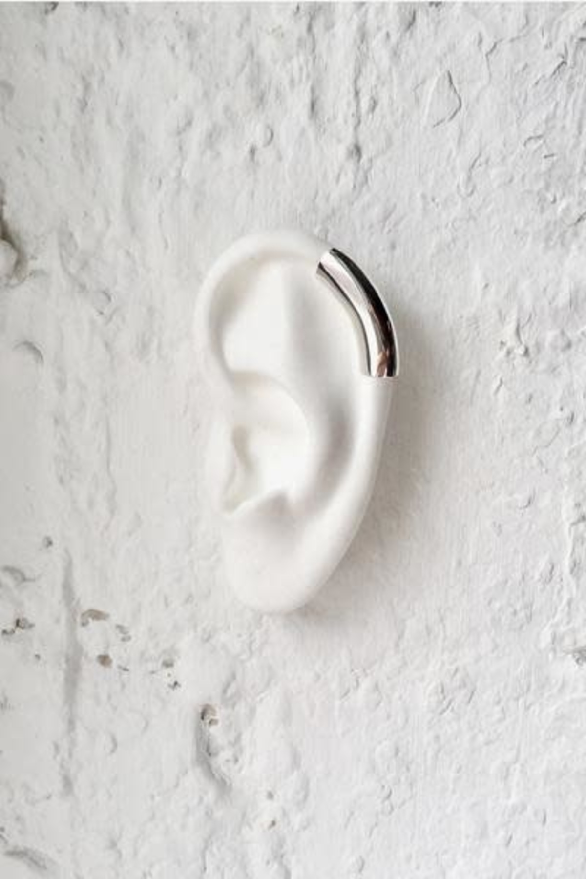 Lady Grey Helix Ear Cuff - Silver Plated Bronze | Garmentory