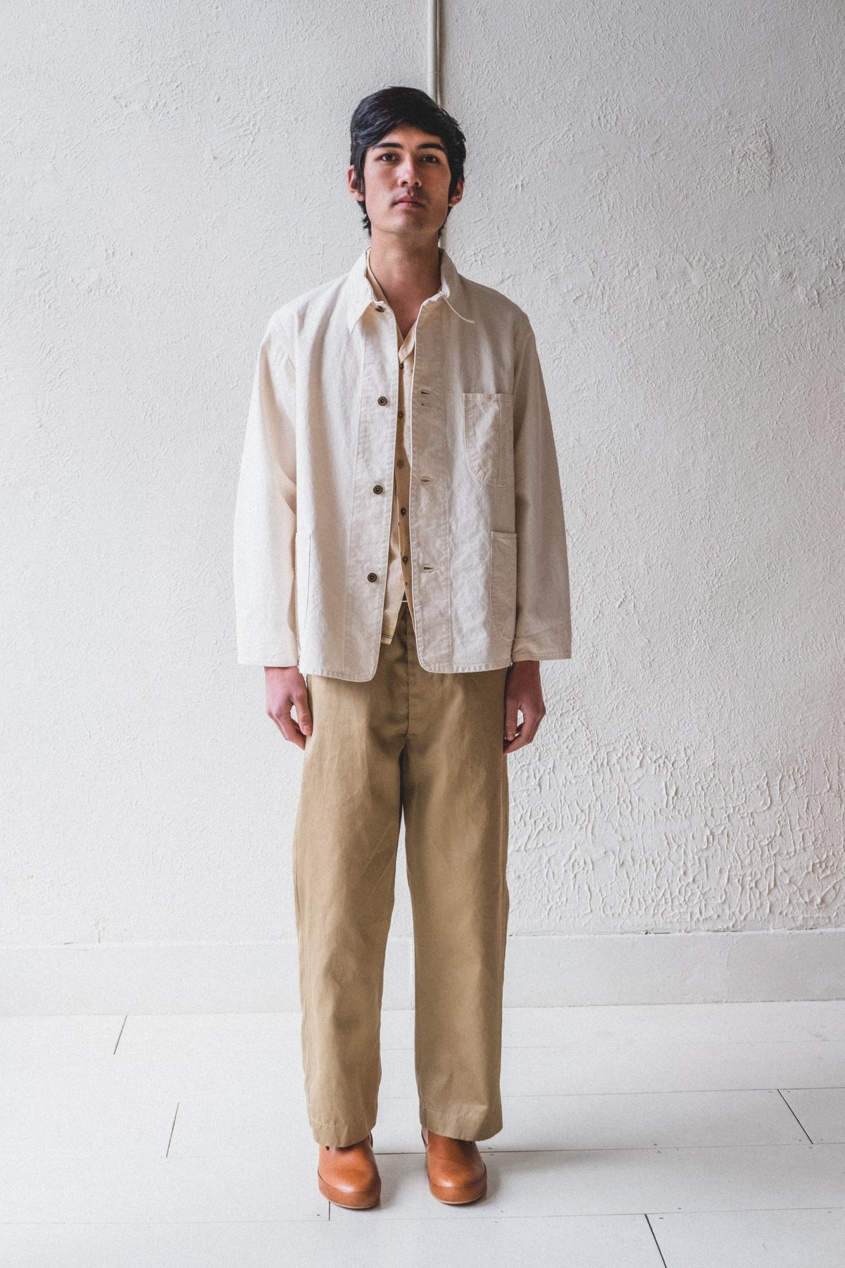 Orslow COVERALL JACKET - ECRU | Garmentory