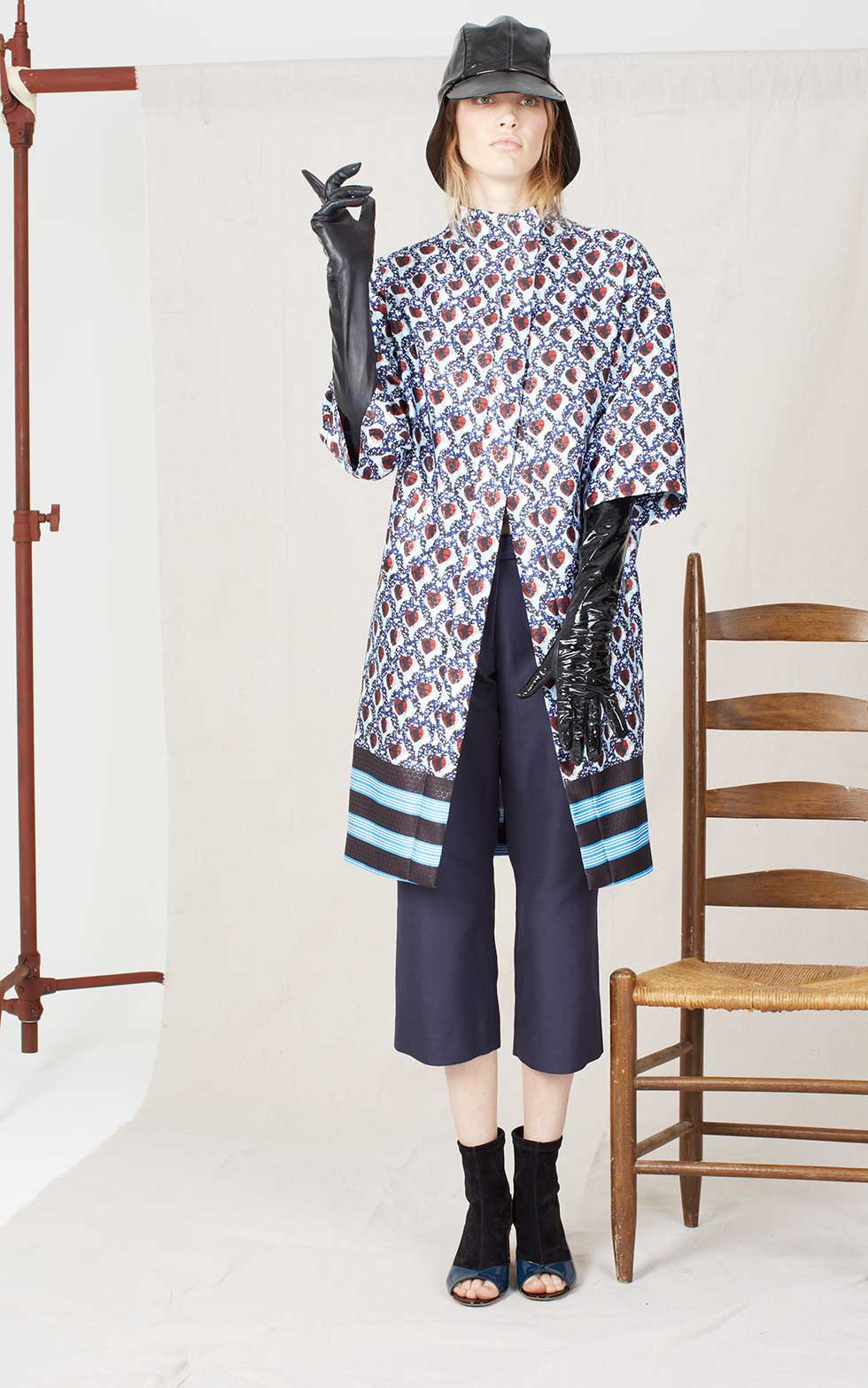 Suno Dropped Shoulder Coat Garmentory