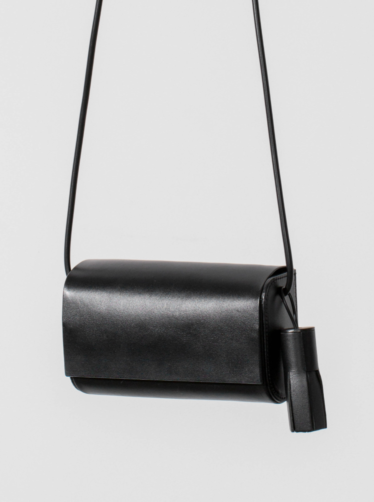 Building Block Petite Bag - Black Leather | Garmentory