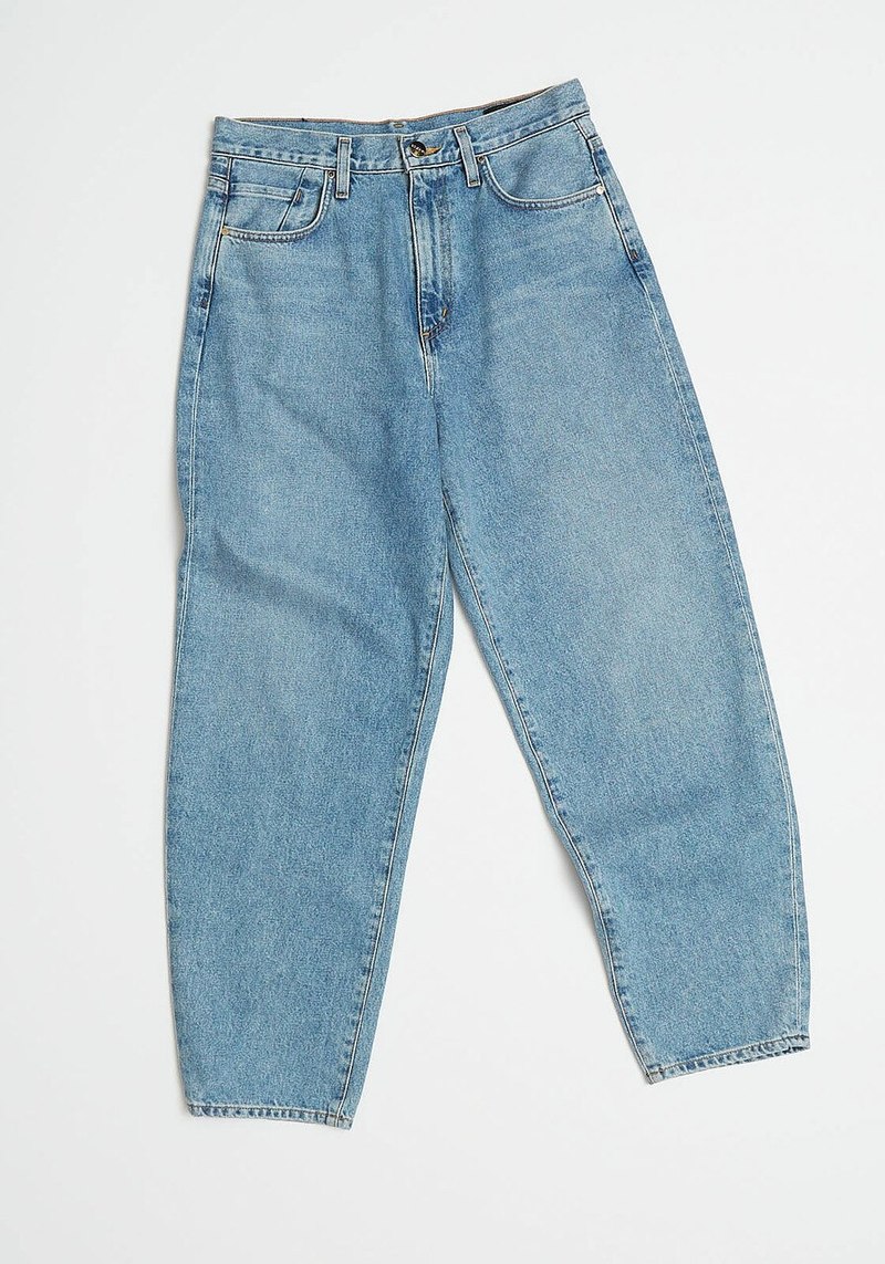 Goldsign Curve Jean - Tate Blue | Garmentory