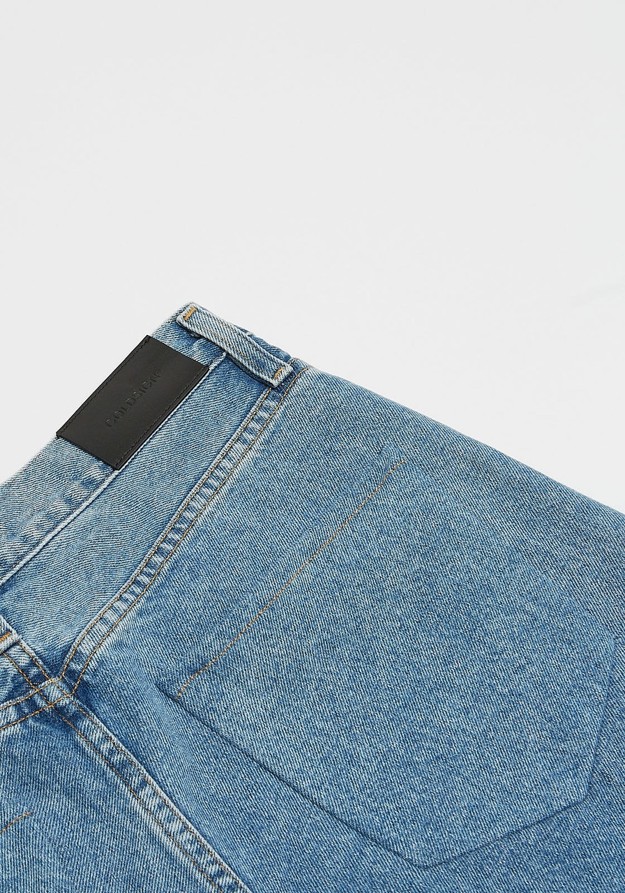 Goldsign Curve Jean - Tate Blue | Garmentory