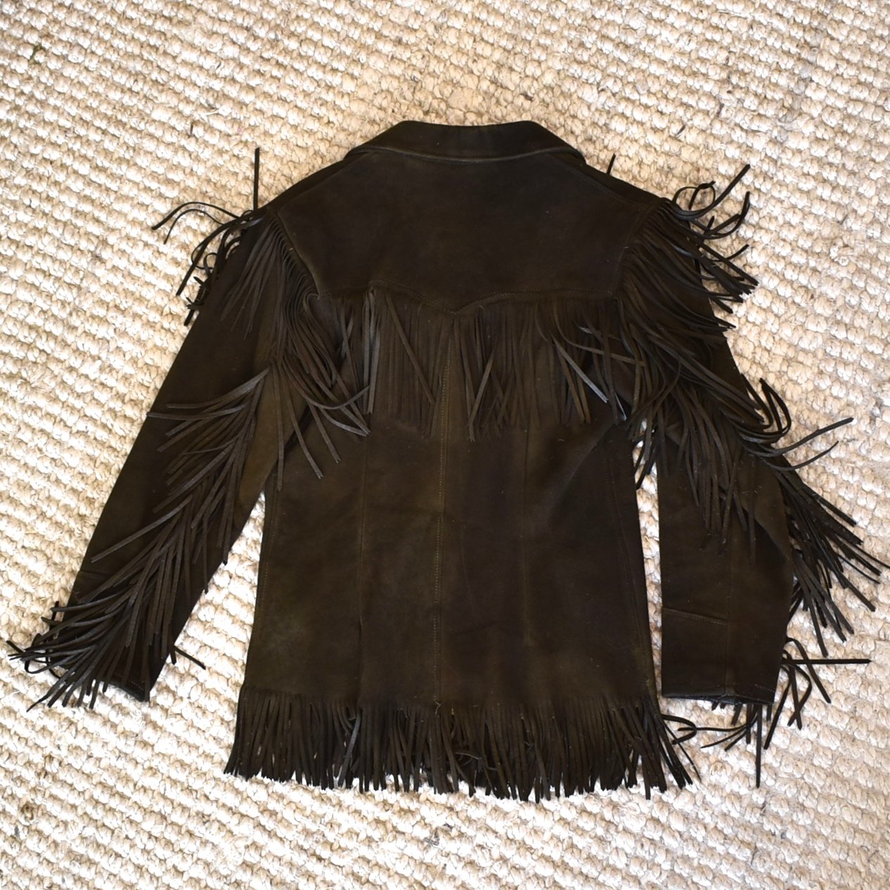 Vintage Western Fringe Jacket - Chocolate | Garmentory