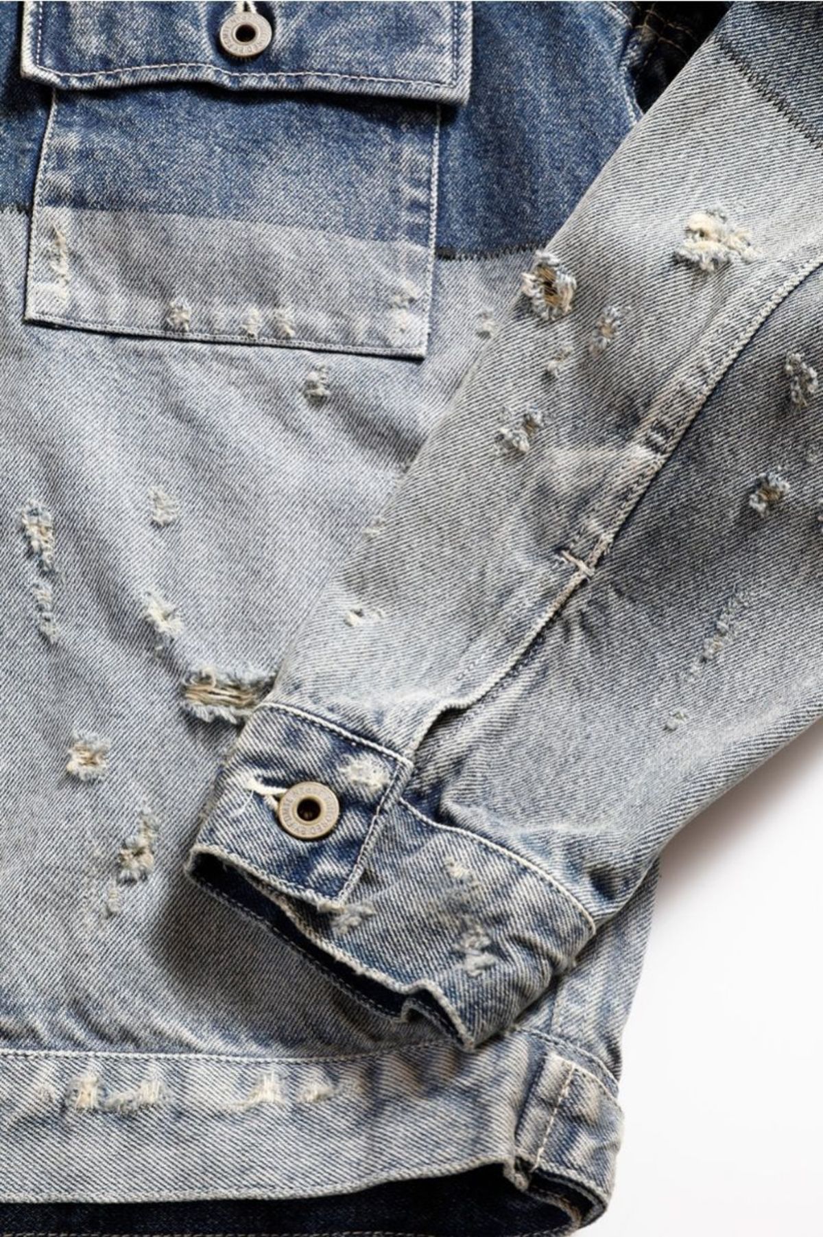 FDMTL Lazer Denim Jacket | Garmentory