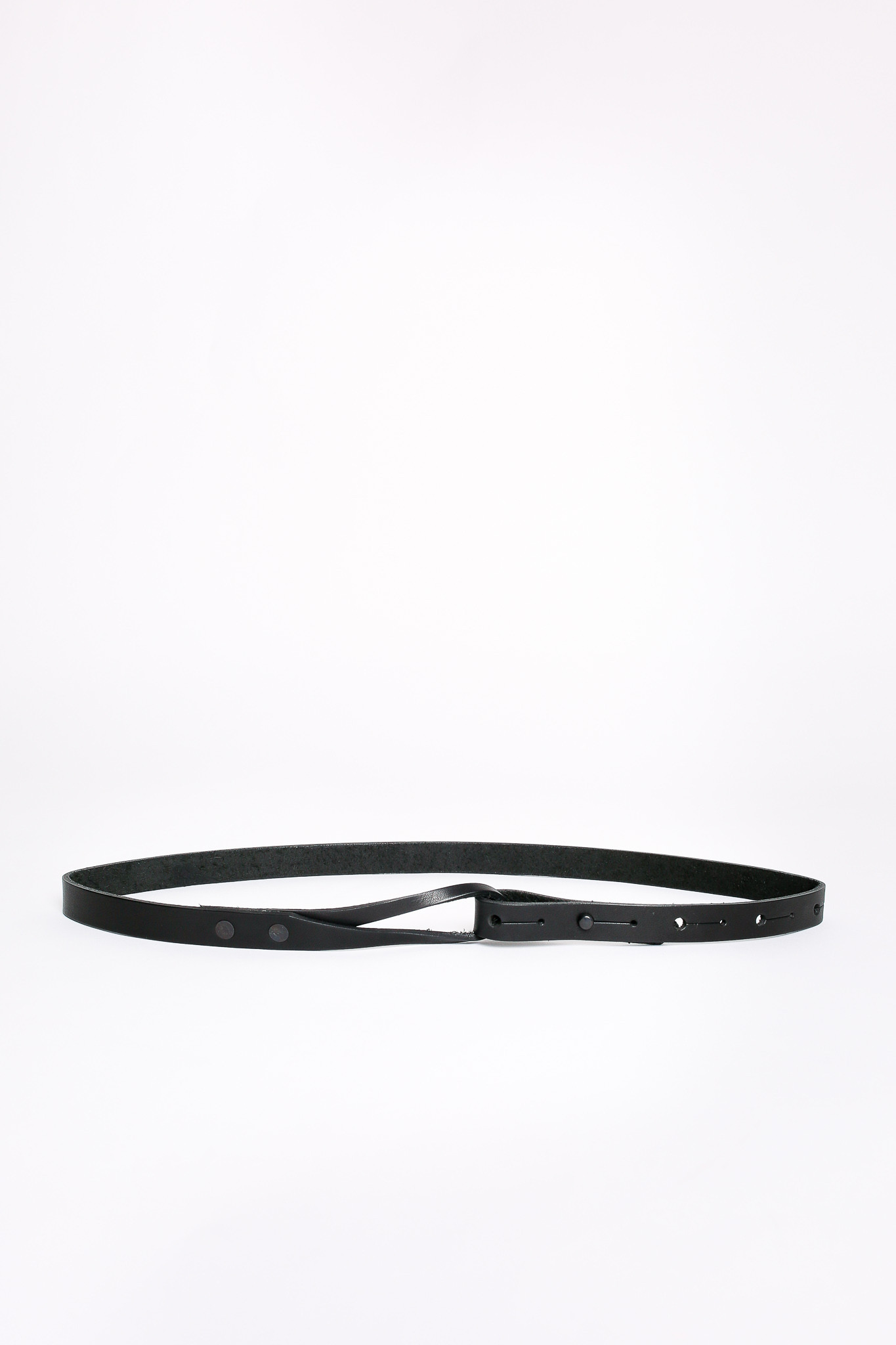 Map of Days Skinny loop belt - black | Garmentory