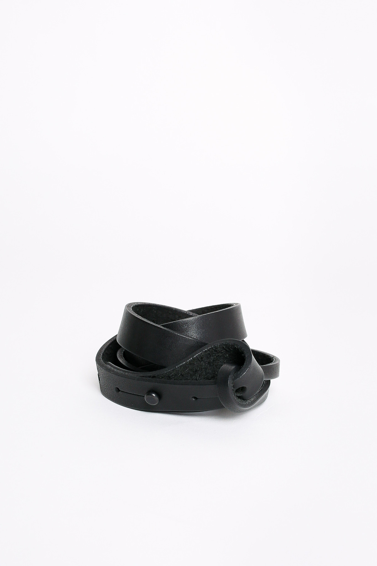 Map of Days Skinny loop belt - black | Garmentory