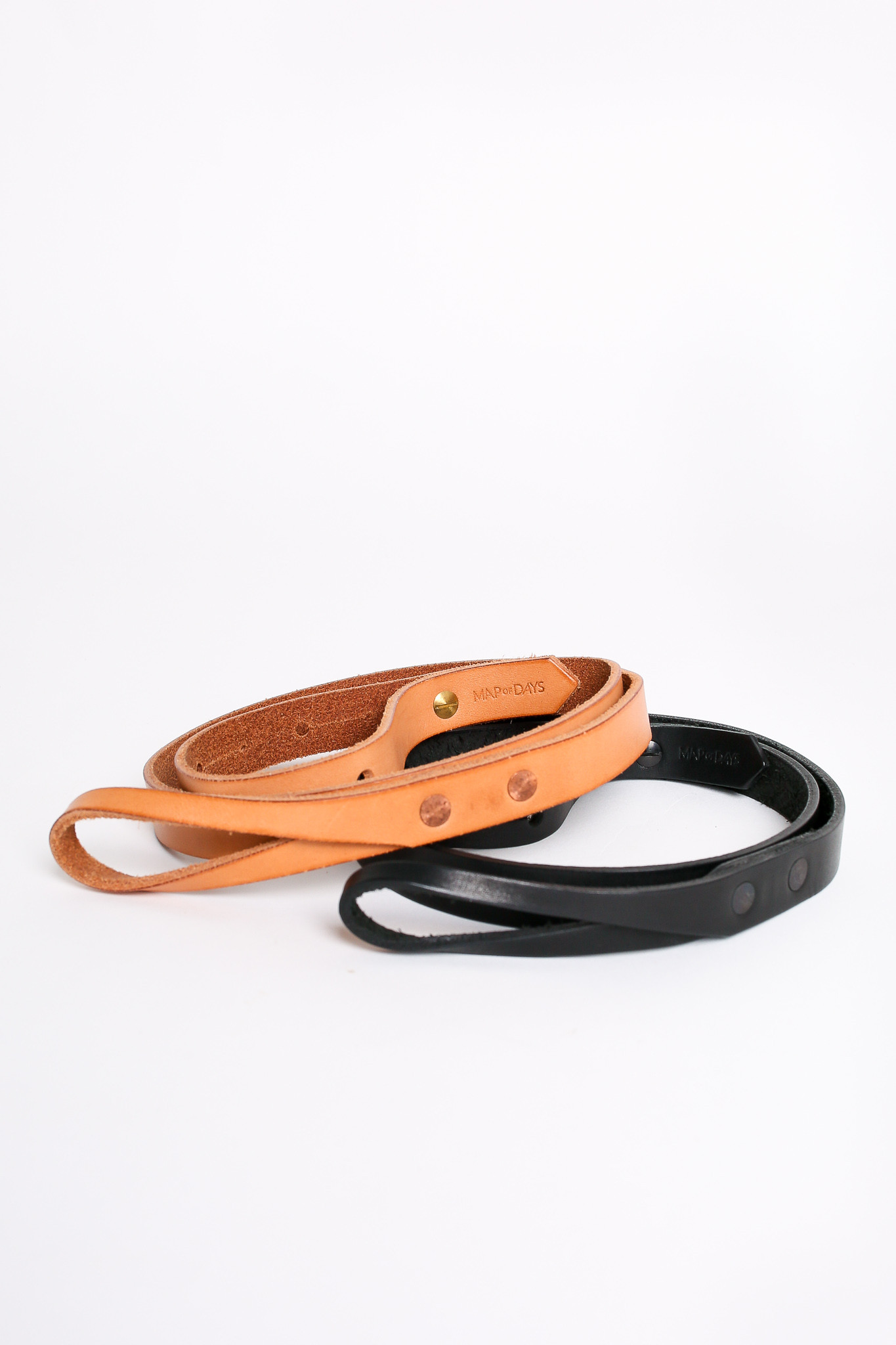 Map of Days Skinny loop belt - black | Garmentory