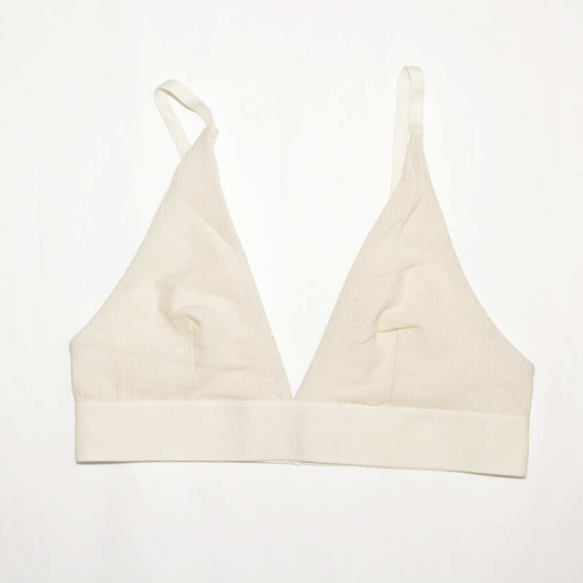 Baserange Triangle Bra - Off White | Garmentory