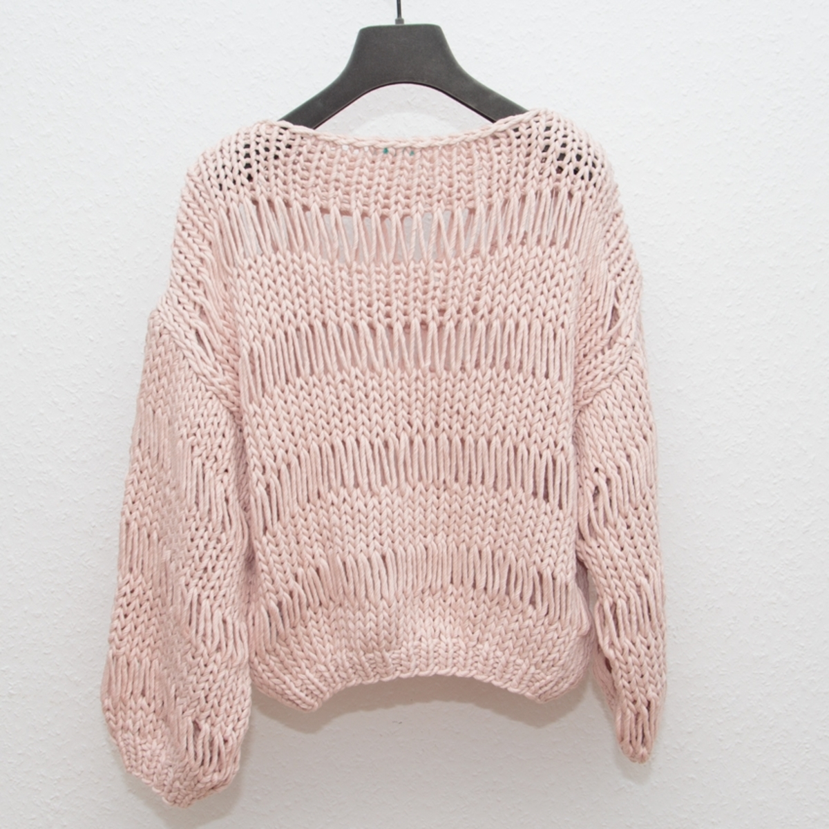 Maiami Dropstitch Big Sweater - Creme | Garmentory