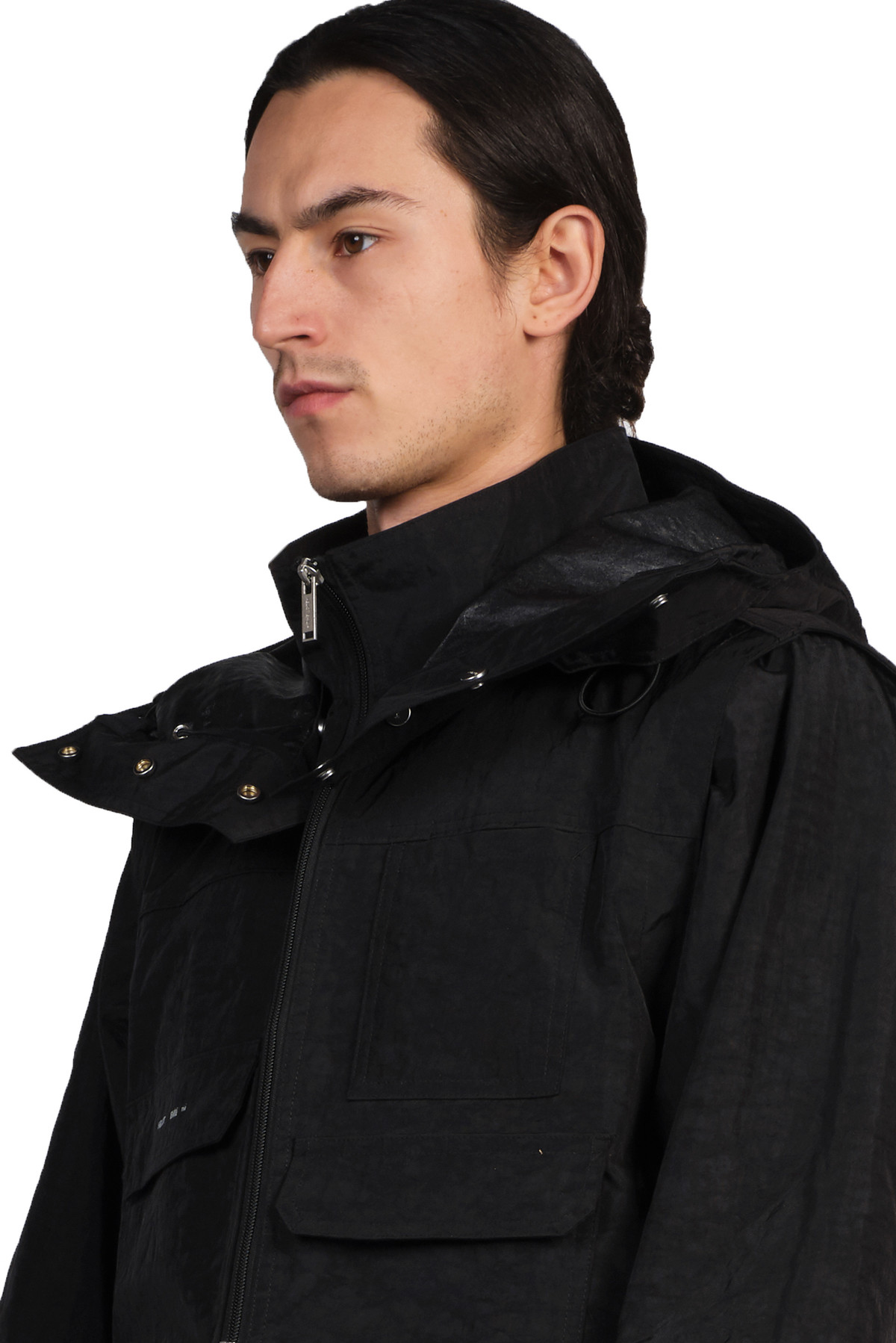 heliot emil technical jacket - Black | Garmentory