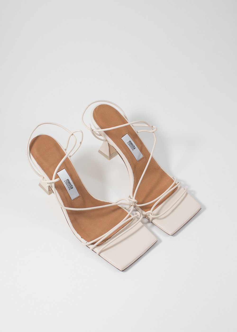 Miista Sally Crab heels - cream | Garmentory