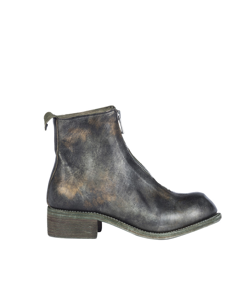 guidi pl1 front zip boots - camo green | Garmentory