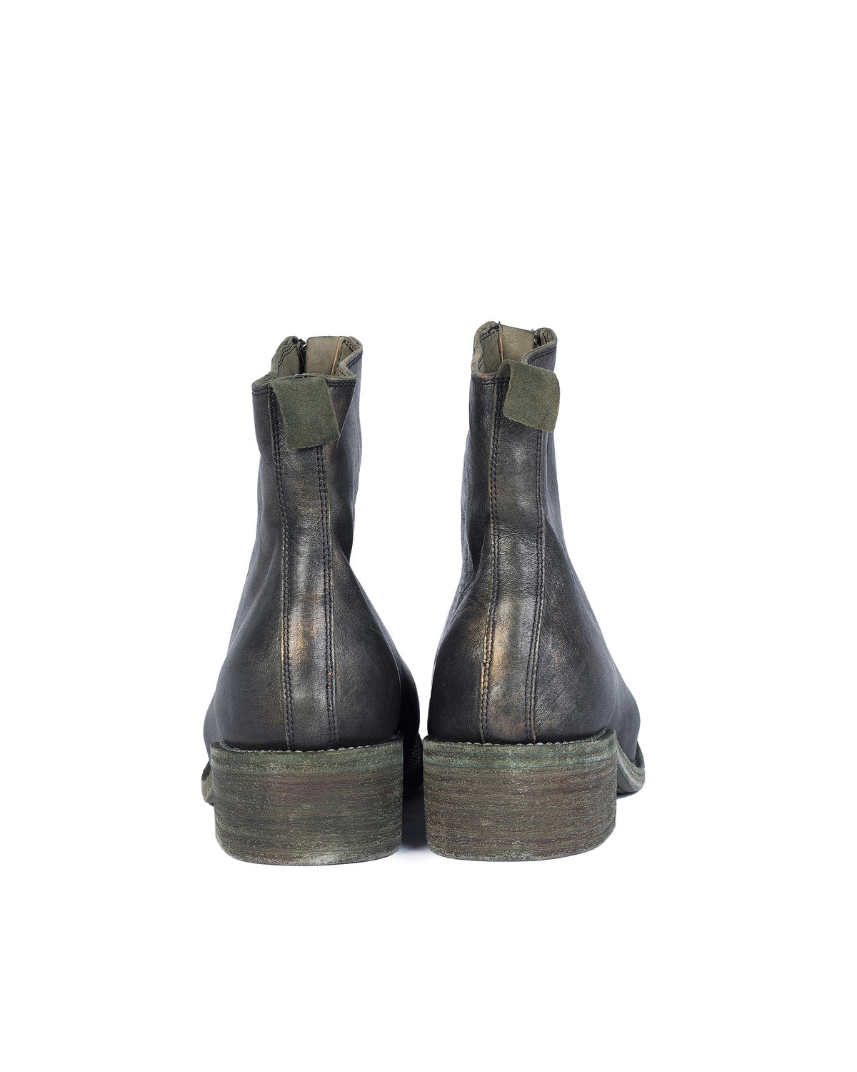 guidi pl1 front zip boots - camo green | Garmentory
