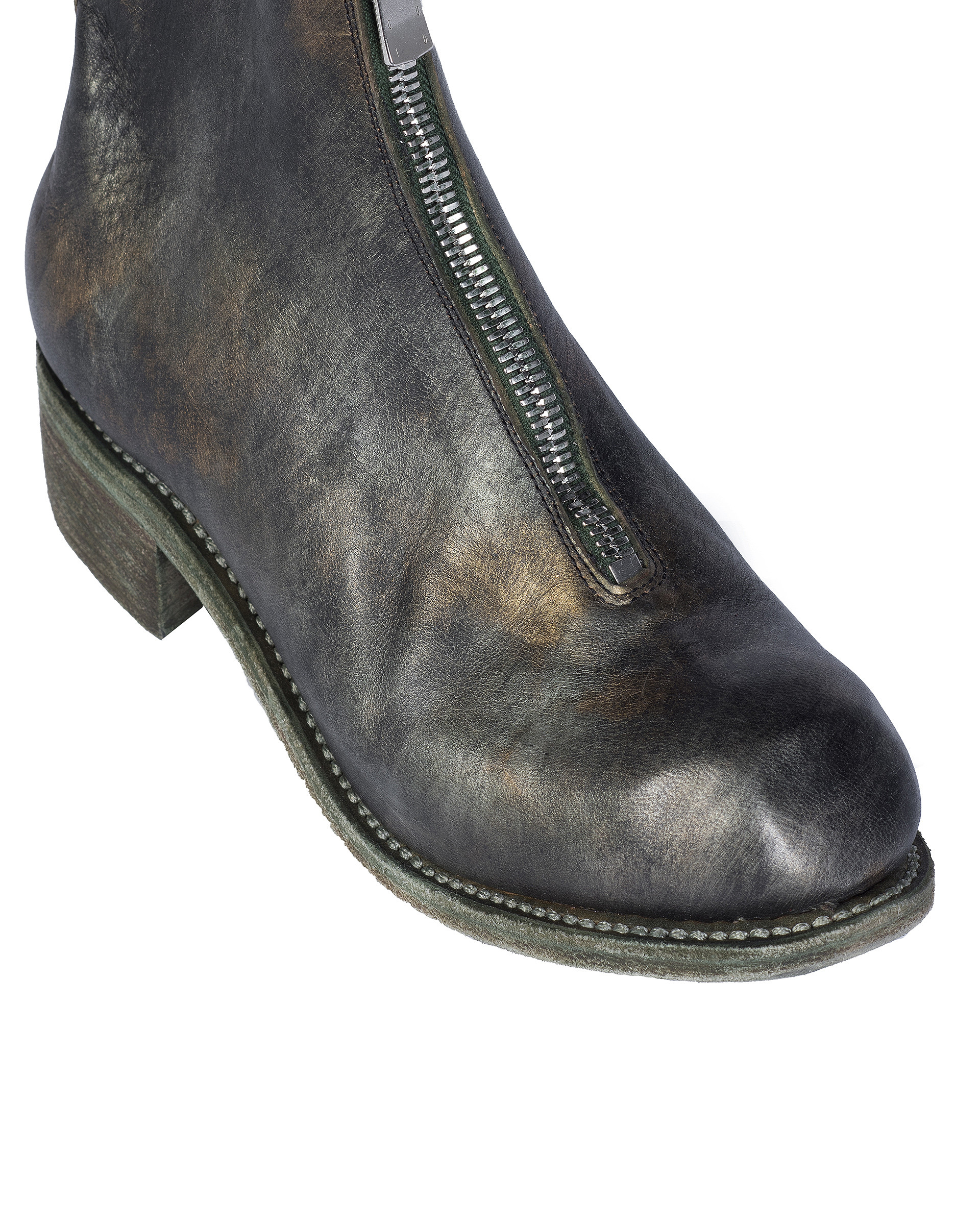 guidi pl1 front zip boots - camo green | Garmentory