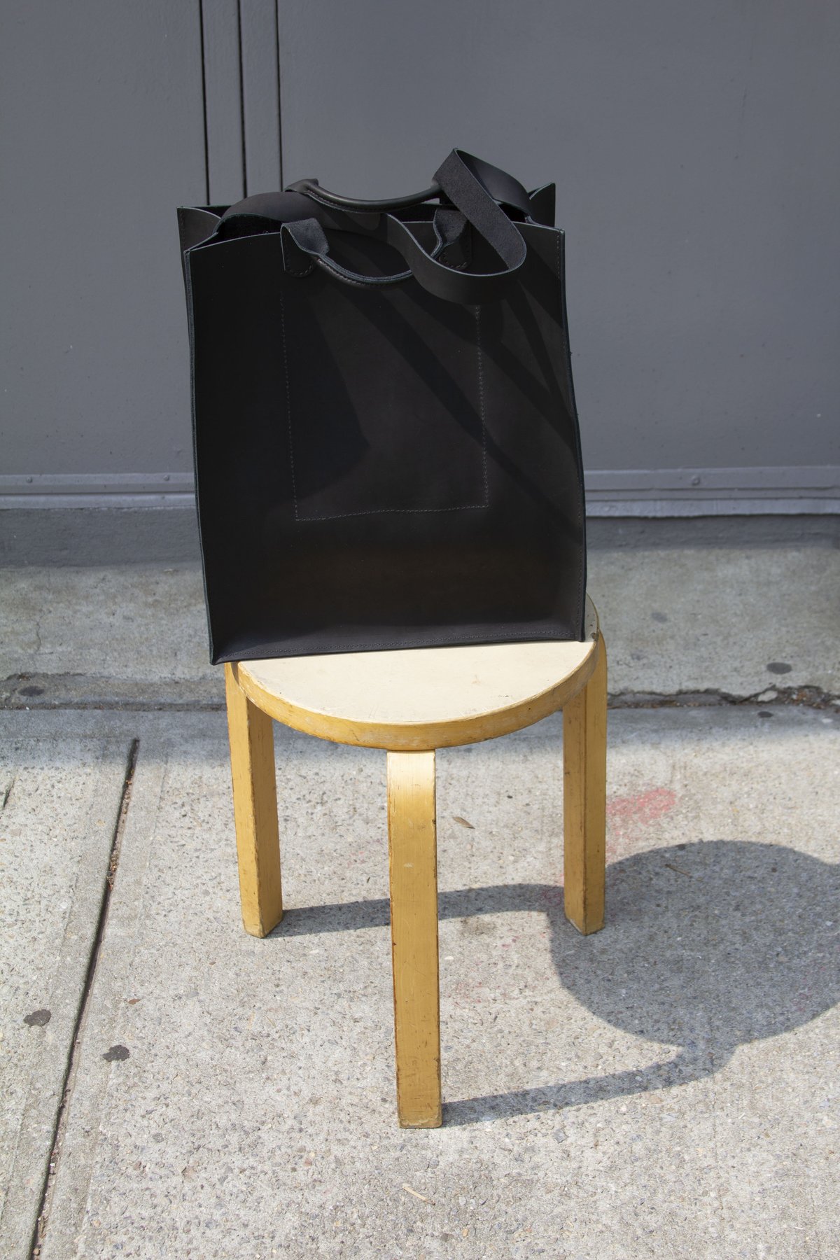 Forager Co. Simple Amish Leather Bag - black | Garmentory