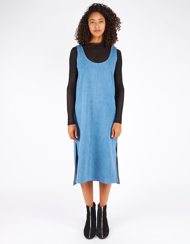 Ursa Minor Chao Dress Blue Wash | Garmentory