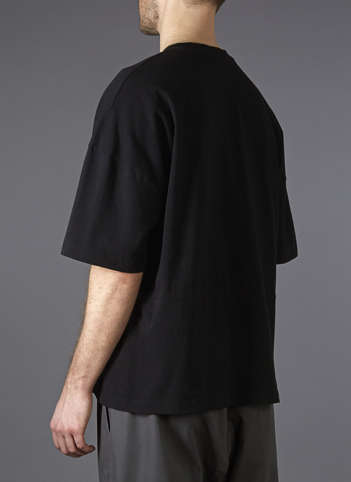 GREI. BIG BOXY TEE - BLACK | Garmentory
