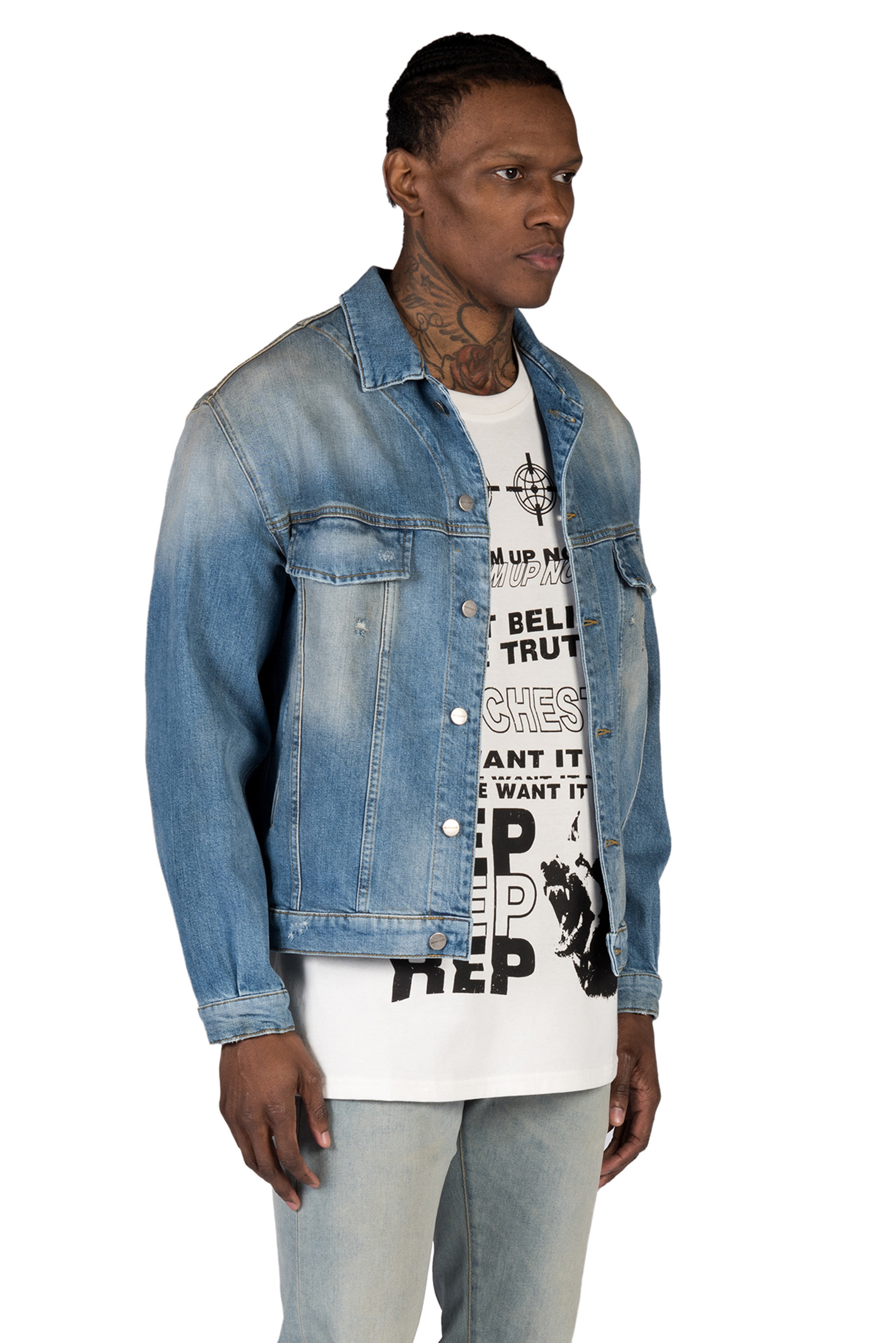 Represent Denim jacket - blue | Garmentory