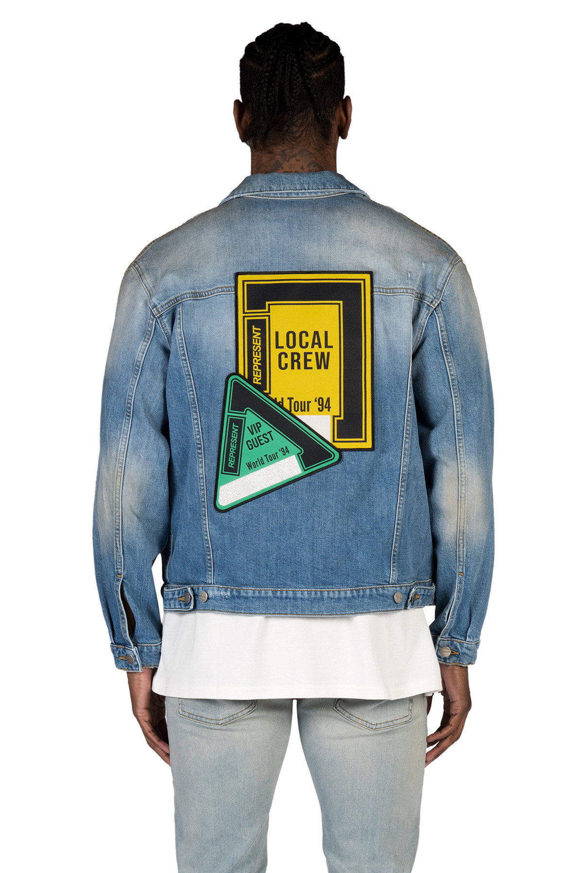 Represent Denim jacket - blue | Garmentory