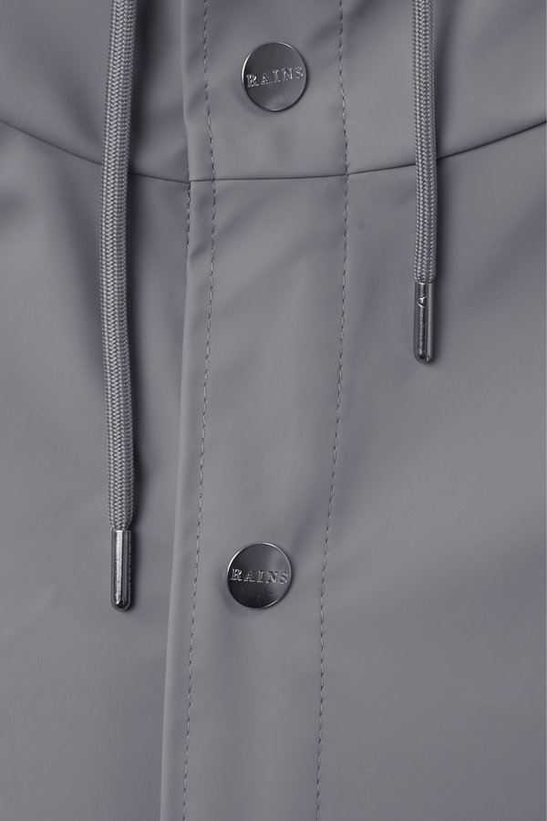 Rains Curve Jacket - Charcoal | Garmentory