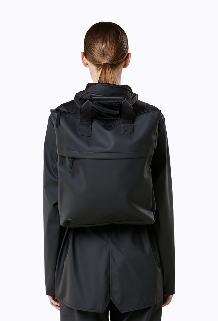 Rains Tote Backpack - Black | Garmentory