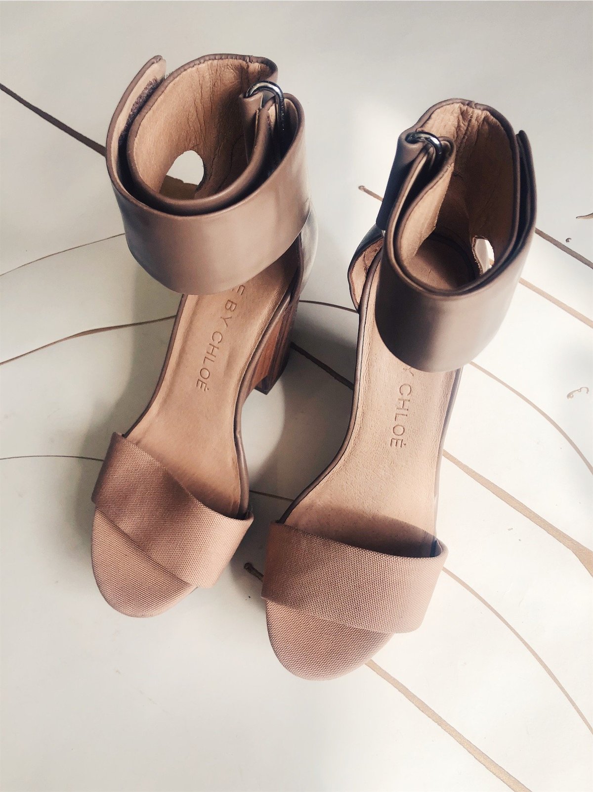 [Pre-loved] See By Chloe Single Strap Wedges | Garmentory