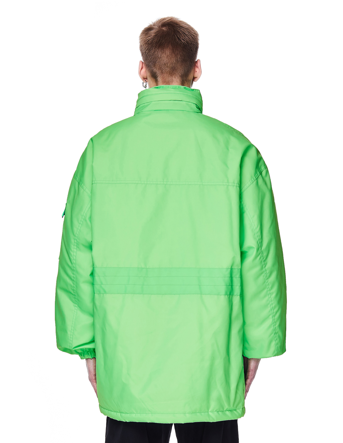 Balenciaga Pulled Parka - Neon Green | Garmentory