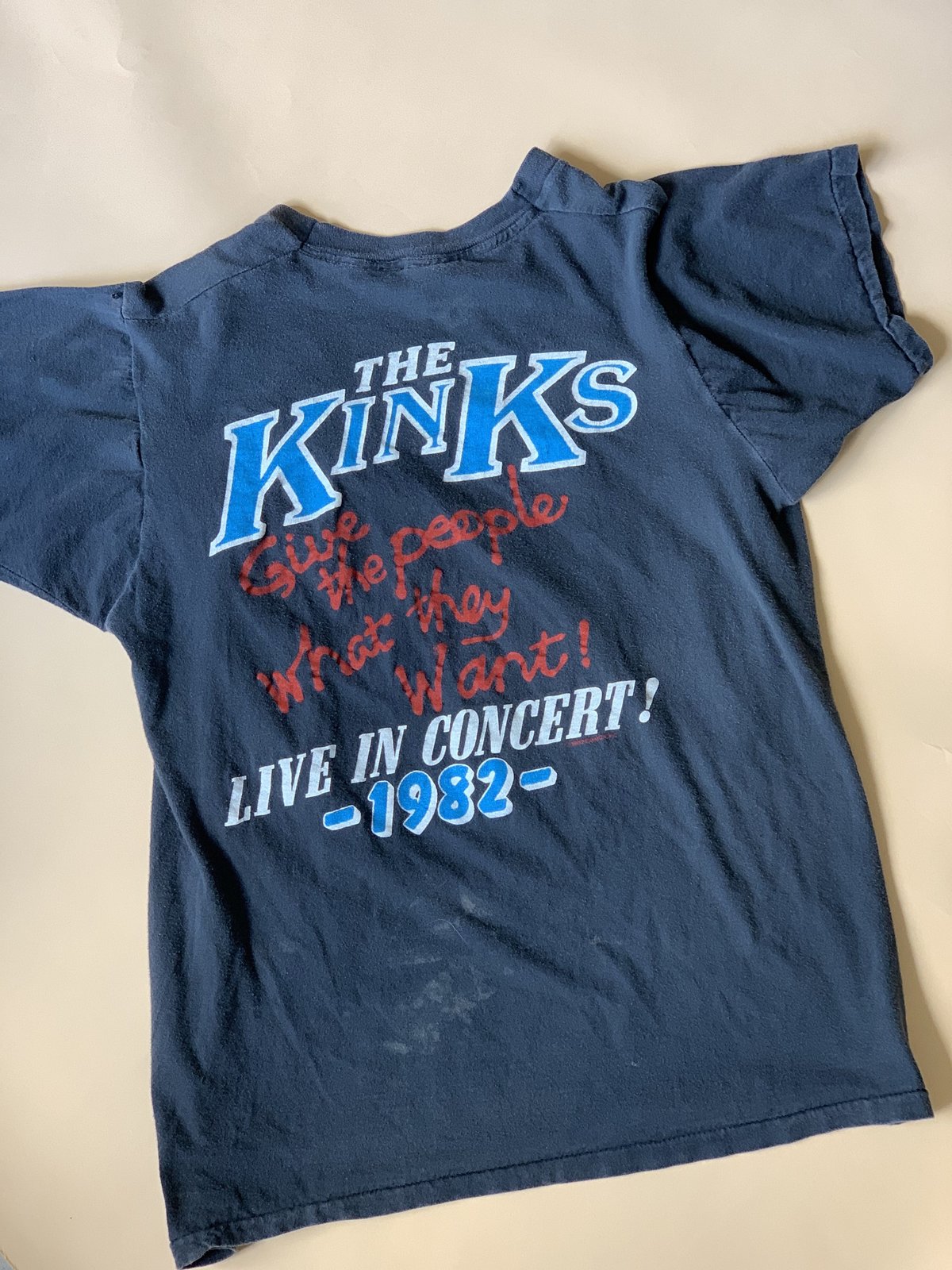 Vintage 1982 KINKS TEE | Garmentory