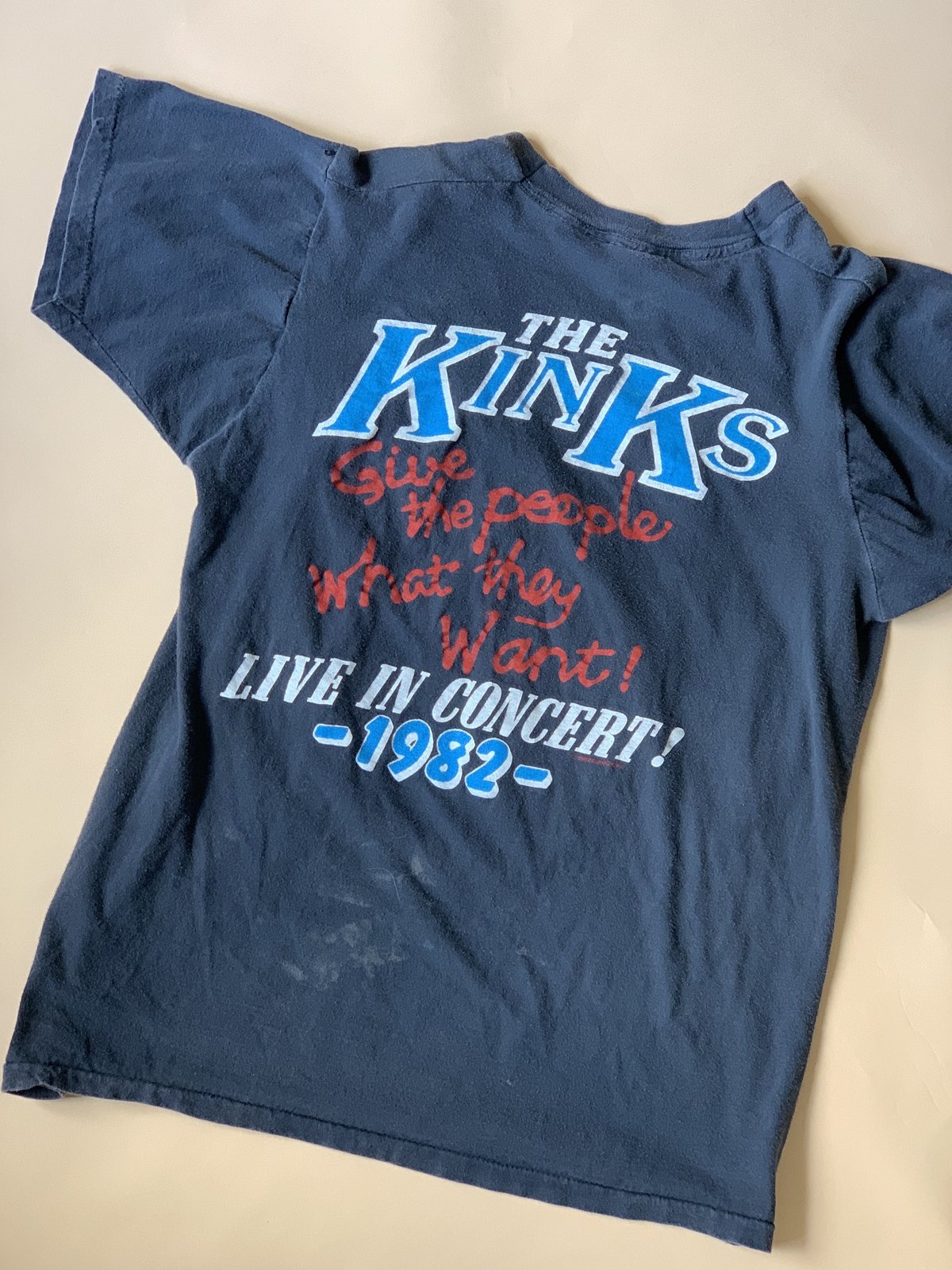 Vintage 1982 KINKS TEE | Garmentory
