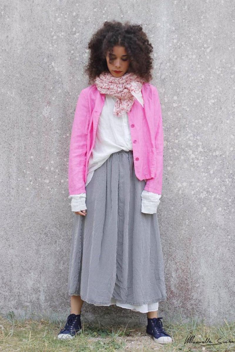 Manuelle Guibal Pico skirt - Gingham | Garmentory