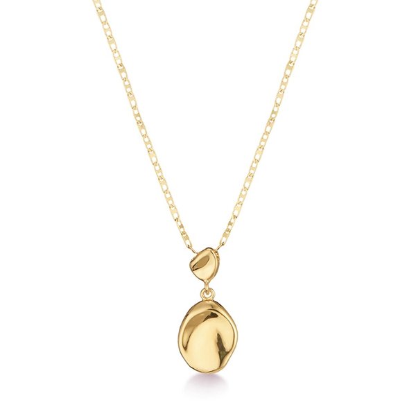 Jenny Bird Thea Pendant Small Gold Garmentory