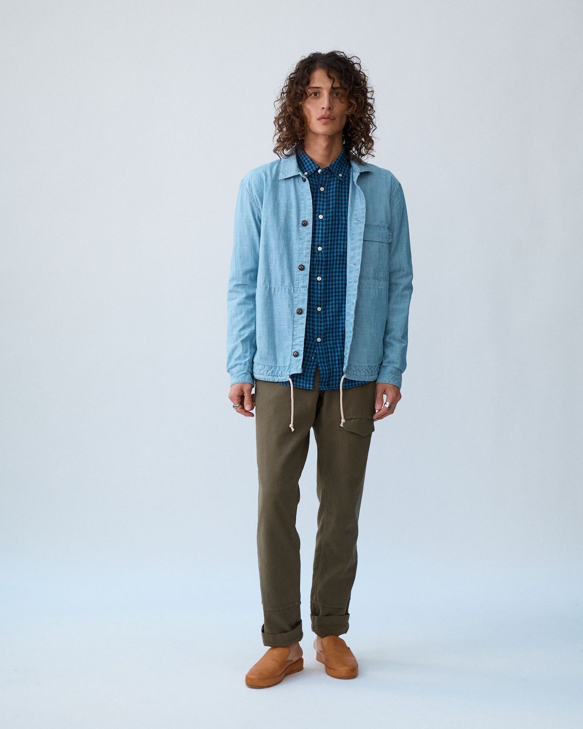 Corridor Service Jacket - Washed Chambray | Garmentory