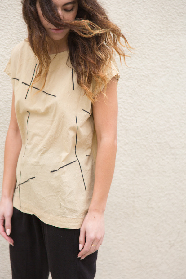 Uzi NYC beams tunic | Garmentory