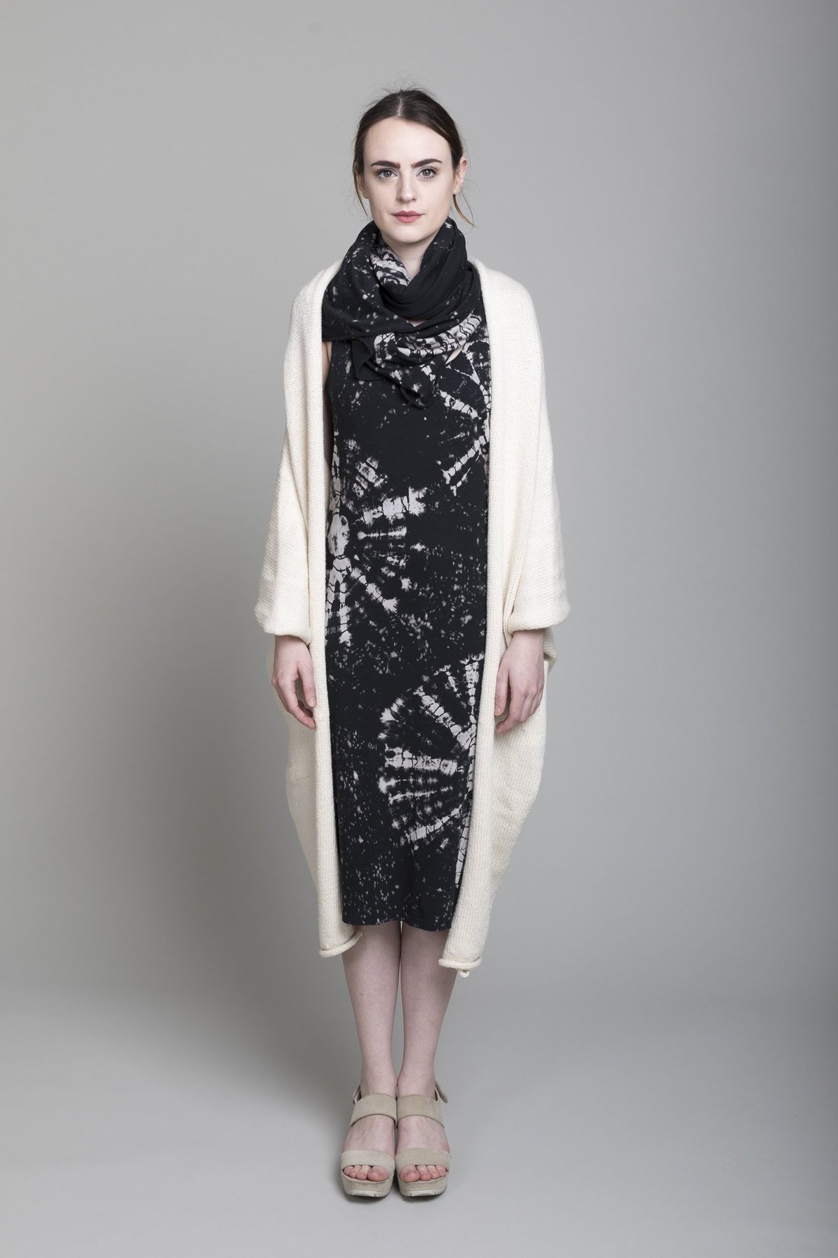 Lauren Manoogian Drape Cocoon Cardigan - Raw White | Garmentory