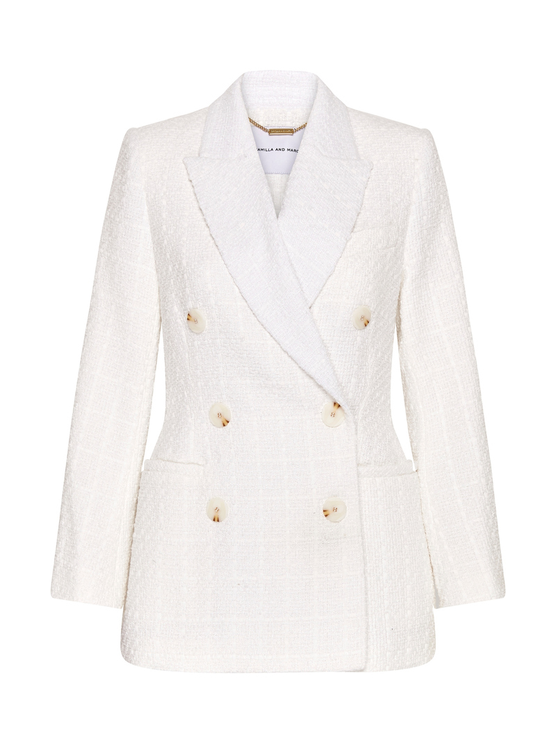 Camilla and Marc Francisco Jacket - White | Garmentory